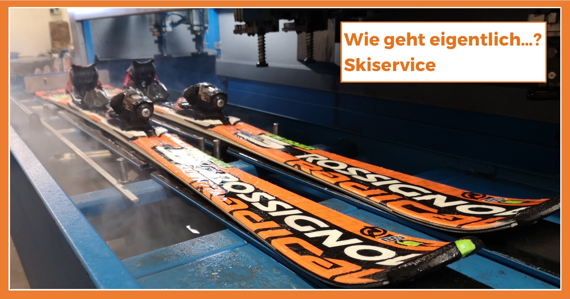 Skiservice in Winterberg bei Skiverleih Brinkmann im Skiliftkarussell